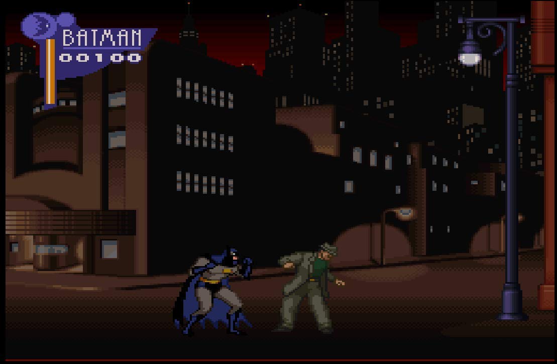 The Adventures of Batman & Robin - (Super Nintendo, SNES) Reproduction Cartridge
