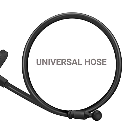 ZTON Cell Phone Holder, Universal Mobile Phone Stand, Lazy Bracket, Flexible Long Arms Clip Mount for iPhone, LG etc. in Office Bedroom Desktop (Black)