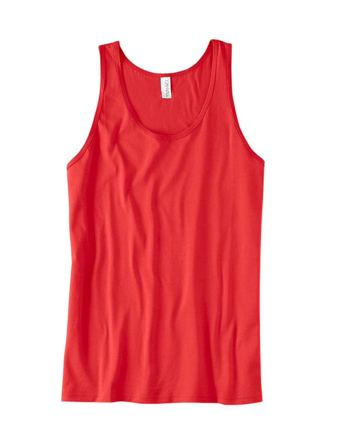 Bella Canvas Unisex Jersey Tank XL RED