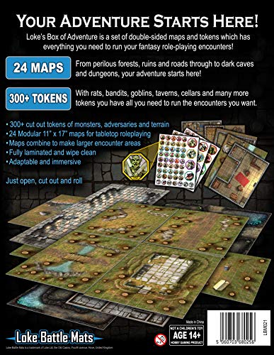 Loke Box of Adventure (RPG Maps & Tokens) - Valley of Peril