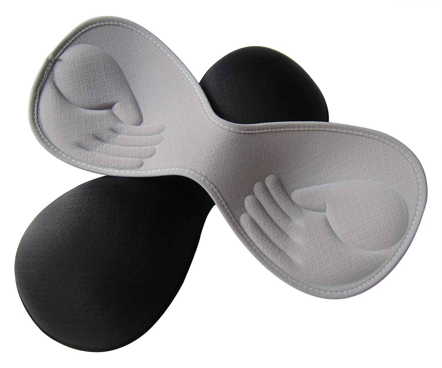 Bellcon womens Pads Inserts Sports Push Up Cups Swimsuit Replacement Bra, Skin+pink, Medium
