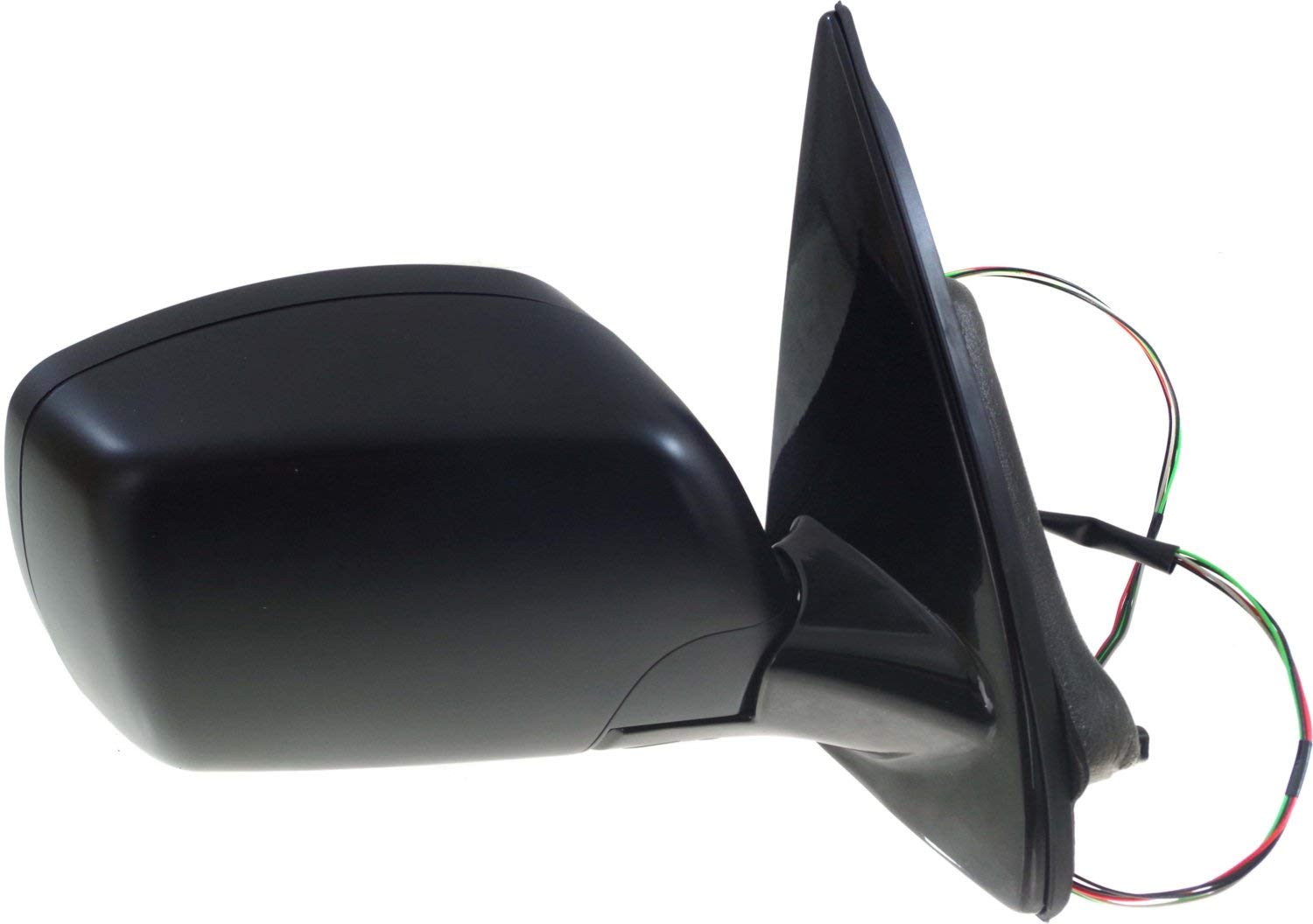 Kool Vue Driver & Passenger Side Power Heated Mirrors for BMW X5 2000-2006 Manual Fold Without Memory & Puddle Lamp Paintable 4-Door