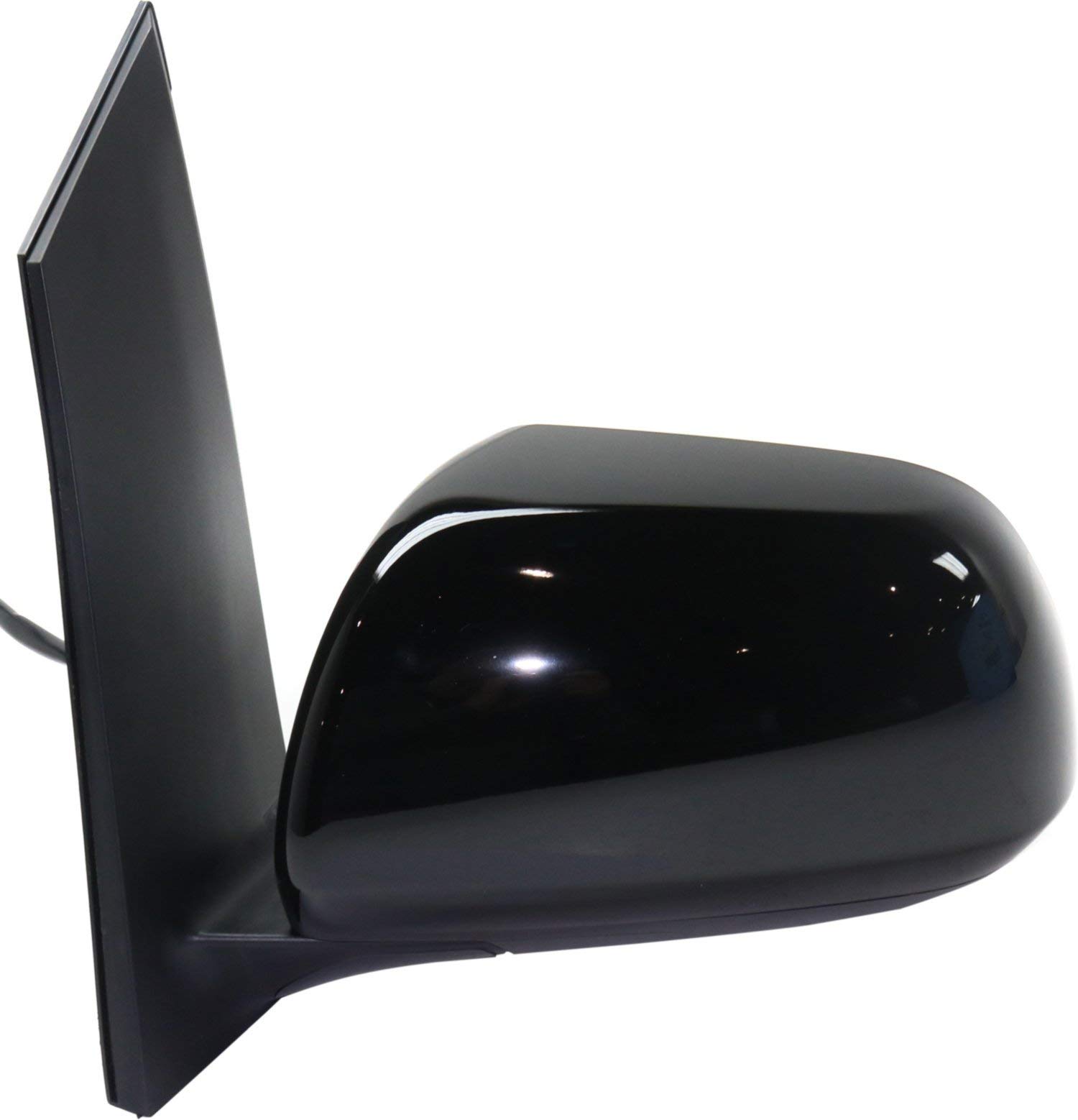 Kool Vue Driver Side Power Heated Mirror for Toyota Sienna 2013-2017 Manual Fold With Blind Spot Monitor; Without Signal Light & Memory Paintable