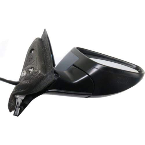 Kool Vue Passenger Side Power Heated Mirror for Volkswagen Passat 2016-2020 Power Fold With Signal Light; Without Blind Spot Monitor & Memory Paintable