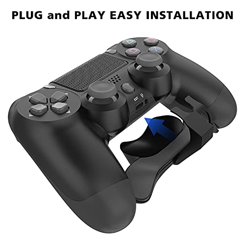 BETMI Controller Paddles Back Button Attachment/Turbo Function FPS/Customization Mapping Buttons/Audio Jack for PS4 Playstation 4 Controller