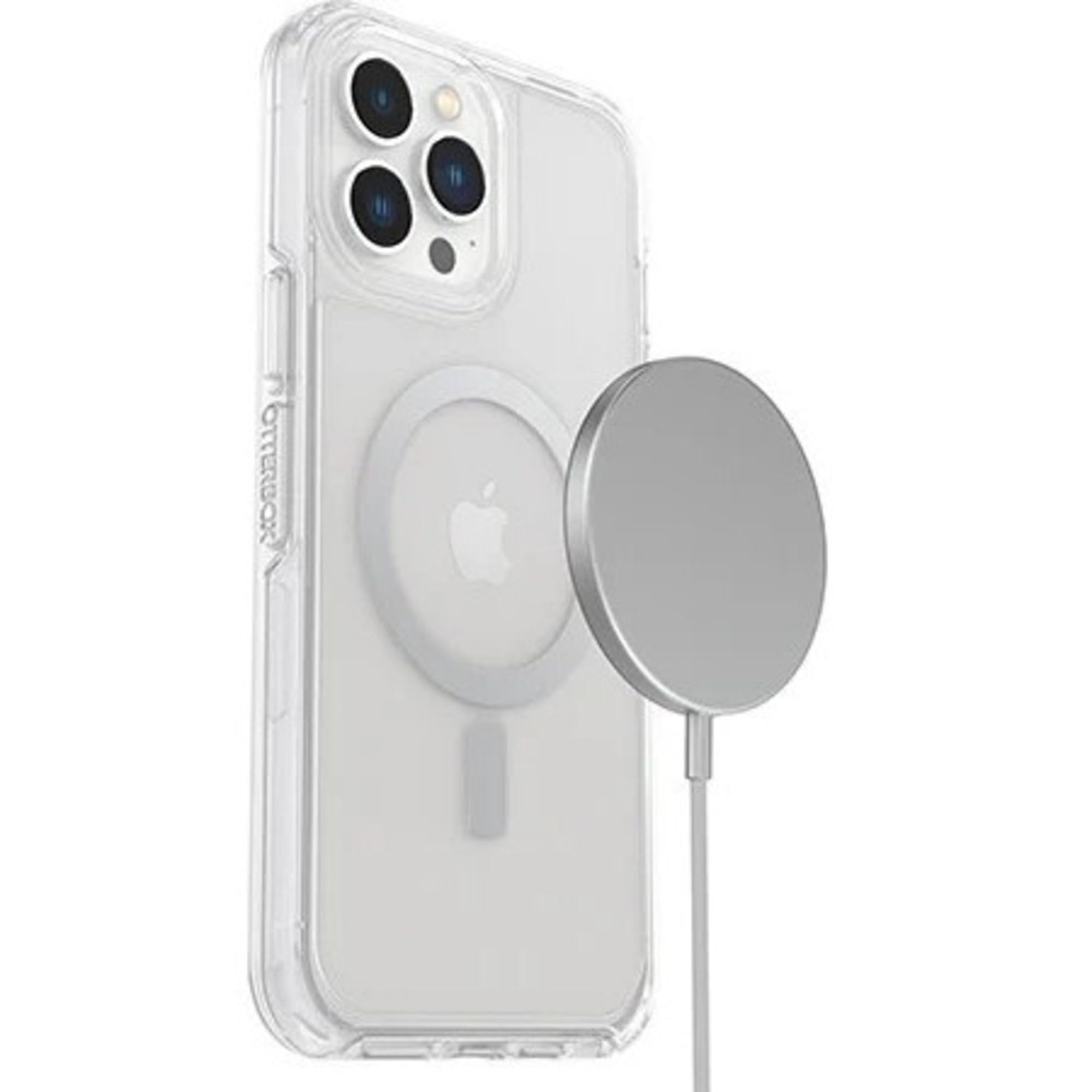 OtterBox iPhone 13 Pro Max & iPhone 12 Pro Max Symmetry Series Series+ Case - Ariel Waves, Ultra-Sleek, Snaps to MagSafe, Raised Edges Protect Camera & Screen