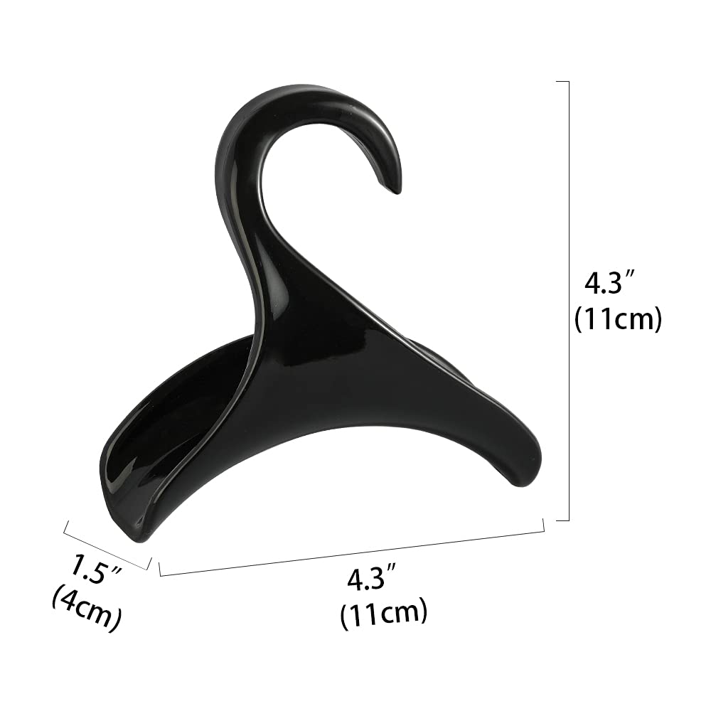 Purse Hanger Hook Bag Rack Holder - Handbag Hanger Organizer Storage - Over The Closet Rod Hanger for Storing and Organizing Purses | Backpacks |Satchels | Crossovers | Handbags | Tote(4 Pack)