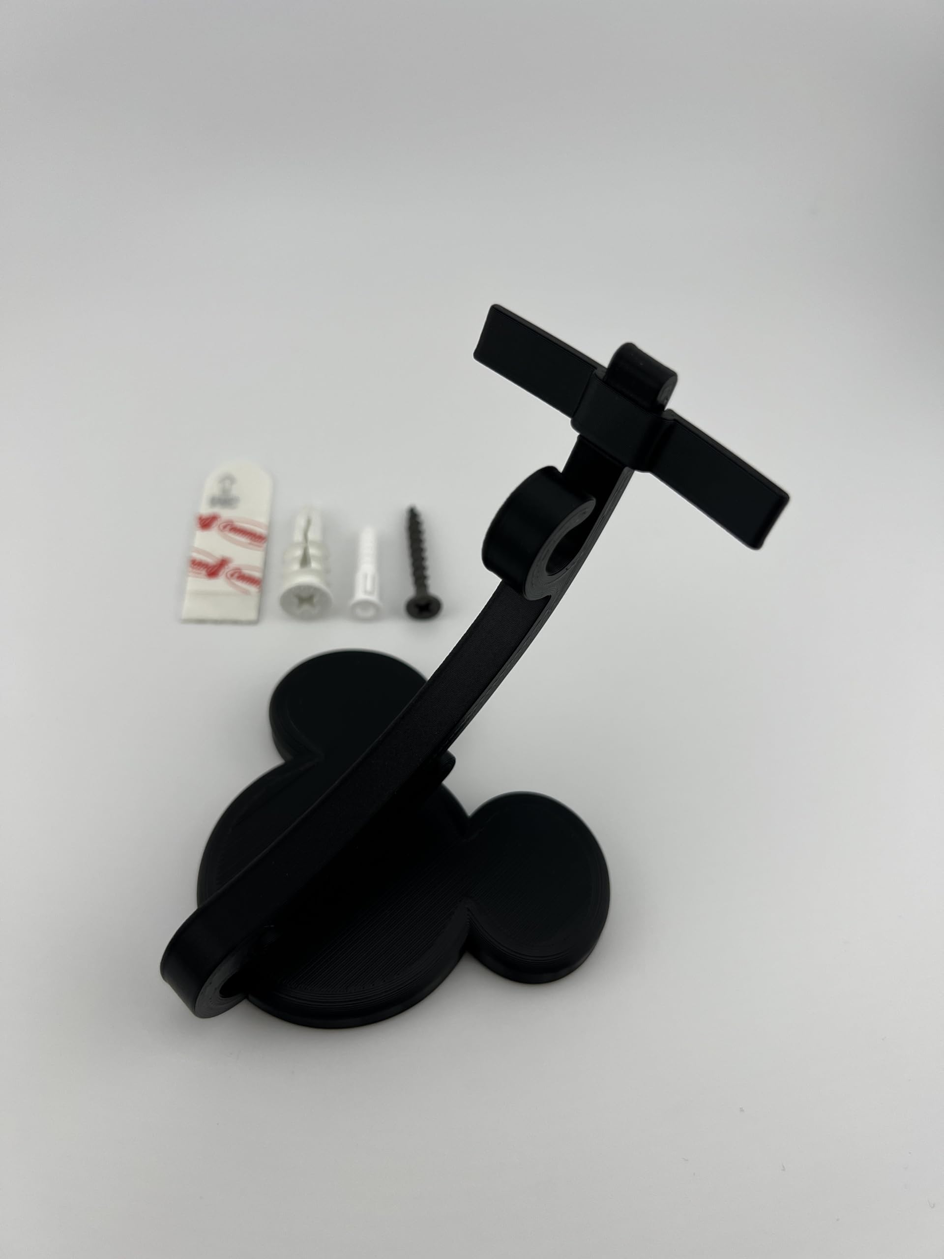 Ear Hat Wall Mount Display Compatible with Disney Ears, Black