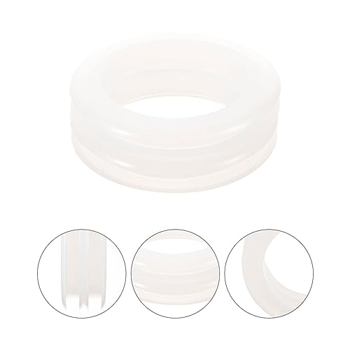 Happyyami 2Pcs Patio Table Umbrella Hole Ring Silicon Rubber Umbrella Table Hole Ring Outdoor Silicone Umbrella Hole Rings Umbrella Hole Rings Umbrella Hole Ring
