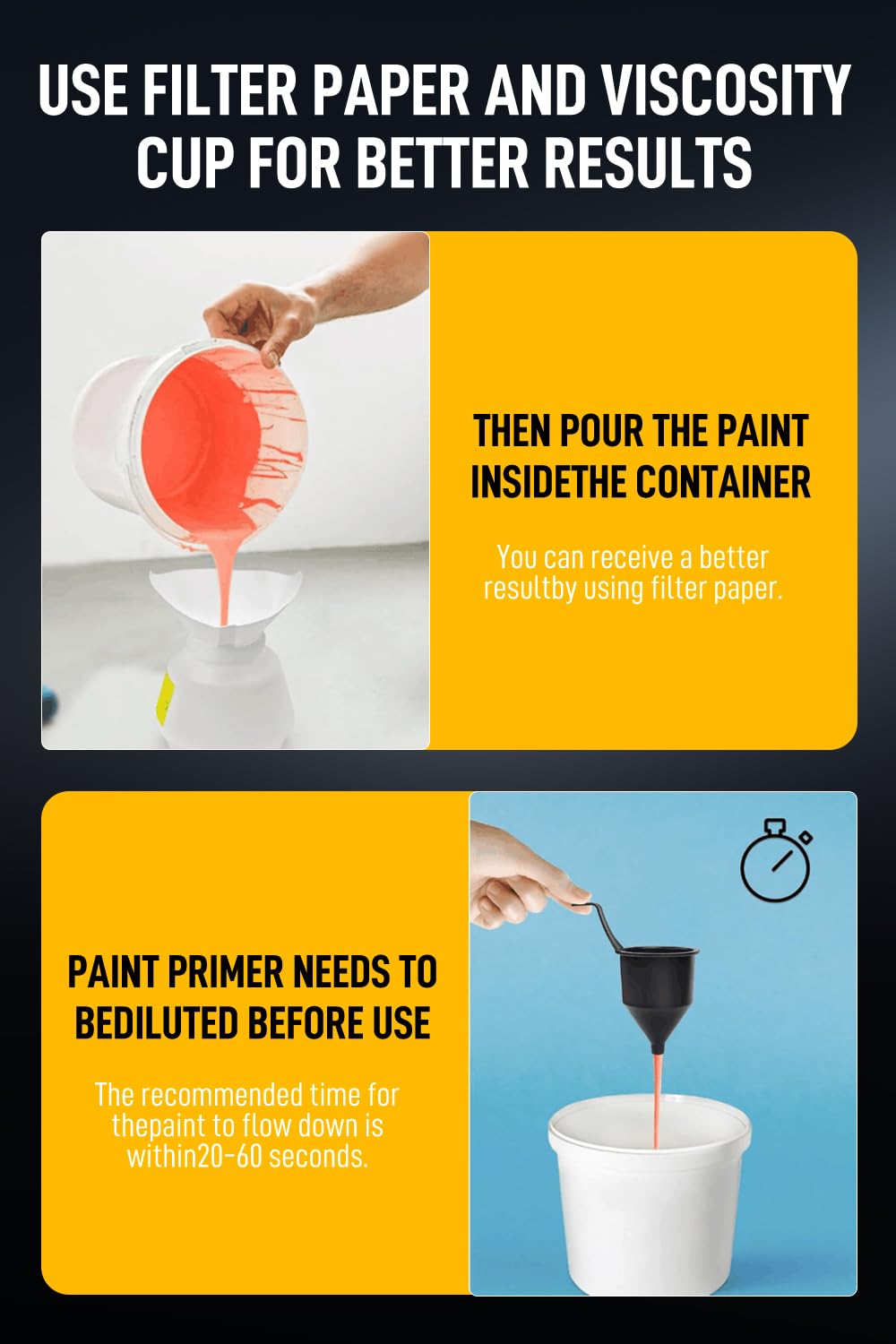 Cordless Paint Sprayer for DeWo1t 20V Max Battery (Battery NOT Included), HVLP Spray Paint Gun