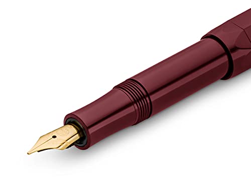 カヴェコ(Kaweco) Caveco CSFP-BO Fountain Pen, Medium, Medium Point, Classic Sports, Bordeaux