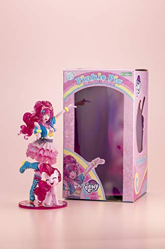 Kotobukiya My Little Pony: Pinkie Pie Limited Edition Bishoujo Statue, Multicolor
