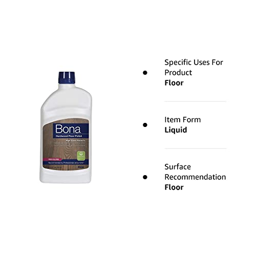 Bona Hardwood Floor Polish - High Gloss, 36 oz, Packaging may vary