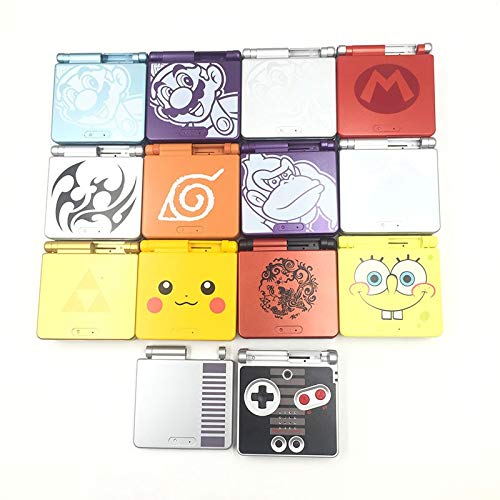 Repair Housing Shell Case Replacement for Nintendo Gameboy Advance SP GBA SP Silver
