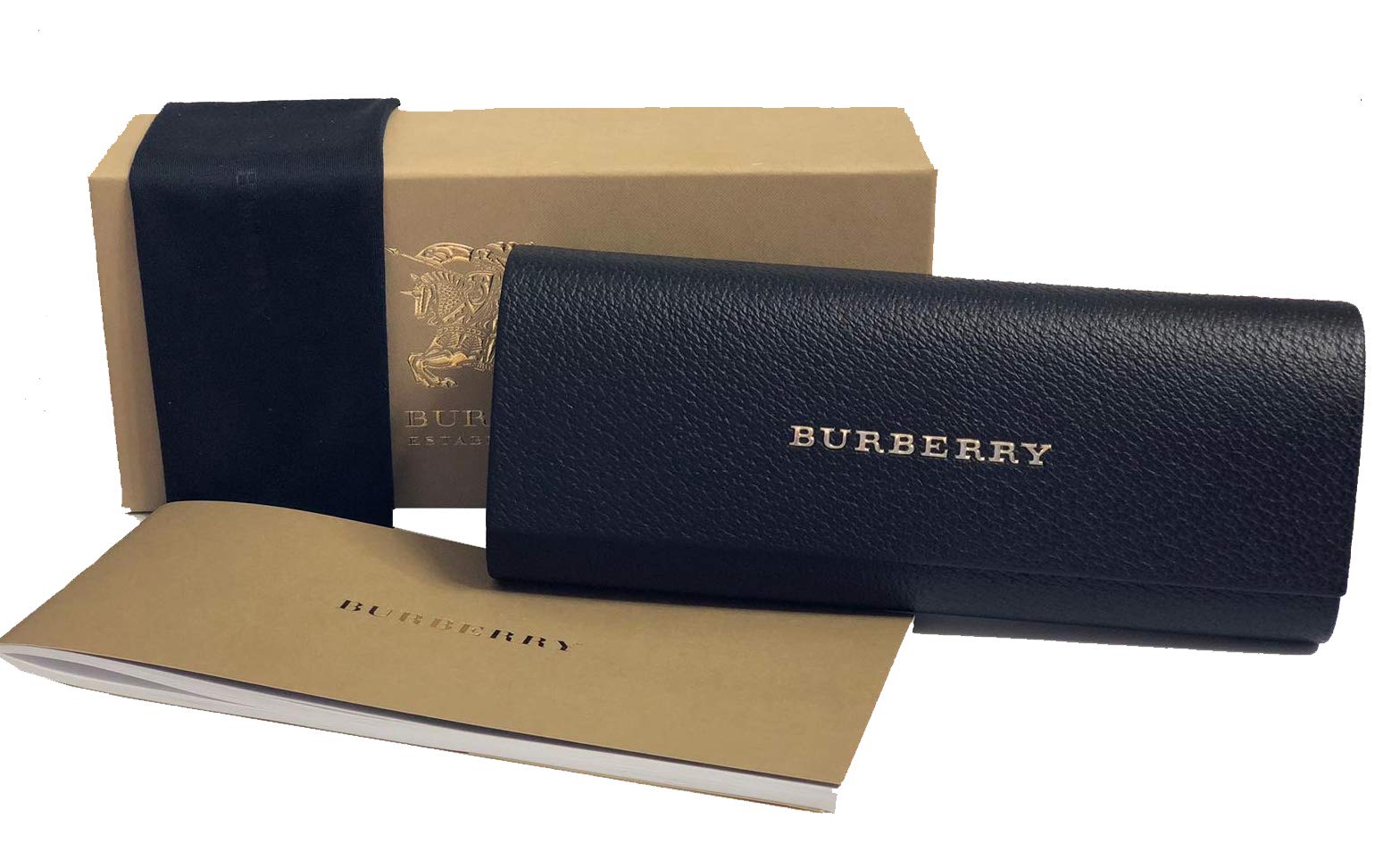 BURBERRY BE2172 3001 52M Black Square Eyeglasses For Men For Women+ BUNDLE With Designer iWear Eyewear Kit