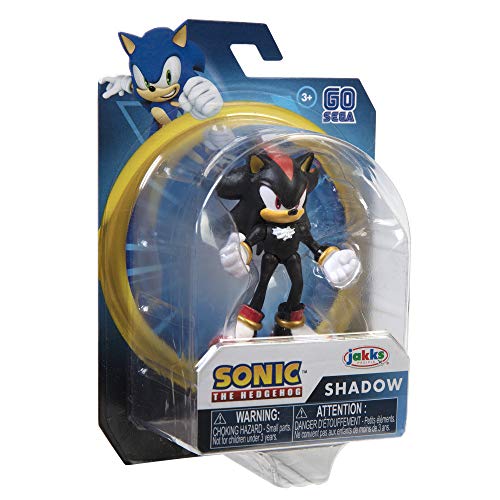 Sonic The Hedgehog Action Figure 2.5 Inch Shadow Collectible Toy
