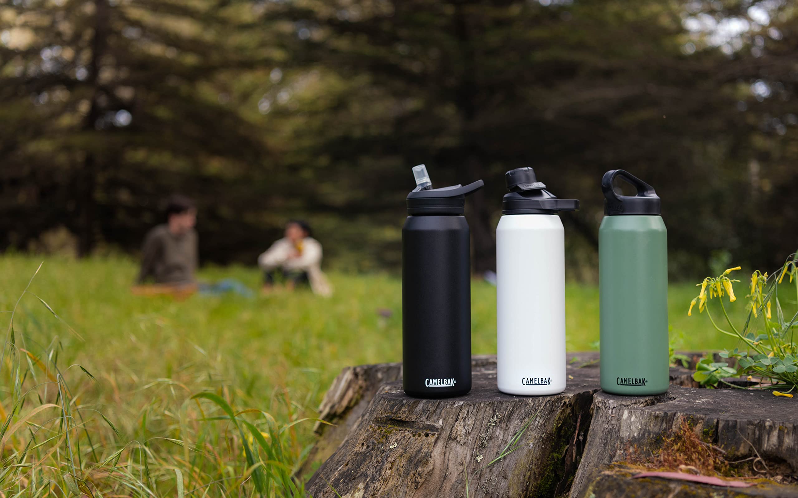 CamelBak Chute Mag 25oz Vacuum Insulated Stainless Steel Water Bottle, Moss