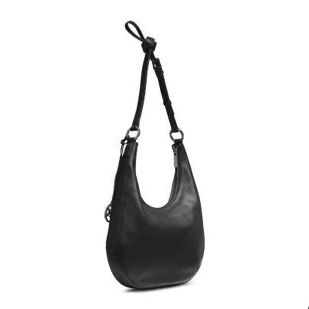 Michael Kors Micro Stud Rhea Slouchy Leather Bag New