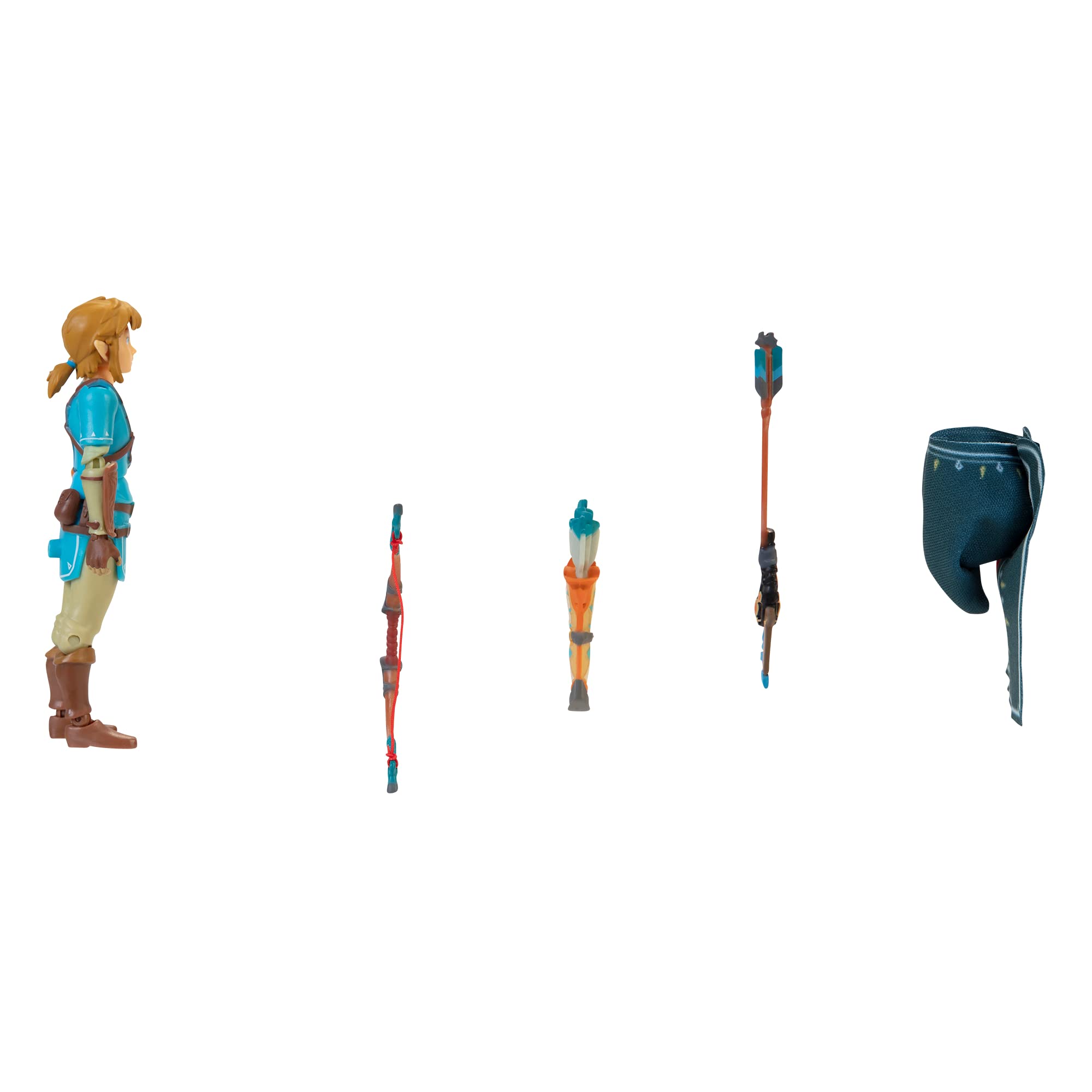 The Legend of Zelda Breath of The Wild Link Exclusive Action Figure [Tunic, Bow, Arrow & Quiver]