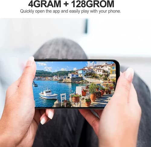 Echoamo 5G Unlocked Cell Phones,4G+128GB Dual Sim Smartphones, 6.8inches Waterdrop Screen C21 Unlocked Mobile Telefono, Android Unlocked Phone 24+48 MP | 5000mAh | Fingerprint Lock & Face ID (Green)