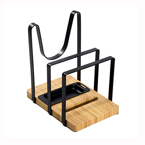 BHVXW Sitting Free Punching Pot Cover Rack Kitchen Shelf Cutting Board Cutting Board Chopping Board Rack