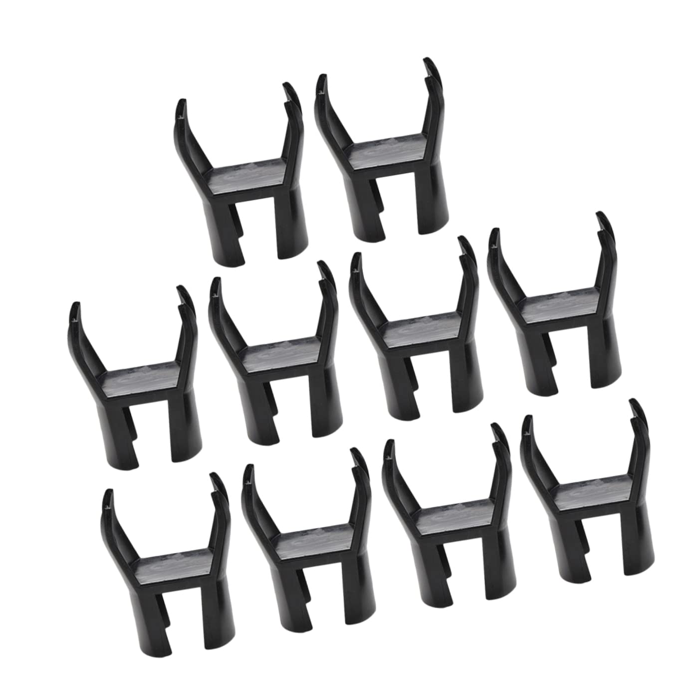 CLISPEED 10 Pcs Gold Grip Pick up Tool Sucker Claw Tool Accessory Golf Retriever Putter Golf Suction Cup Golf Retriever Grabber Pick up Putter Retriever Pick up Grabber Golf Stuff Portable