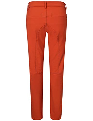 Camii Mia-Fleece-Lined-Hiking-Pants-Women-Waterproof Winter Pants Ski Snow Windproof Lightweight Slim Warm (32W x 30L, Orange)
