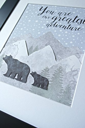 You Are Our Greatest Adventure Nursery Decor, Baby Boy Woodland Nursery Art Print