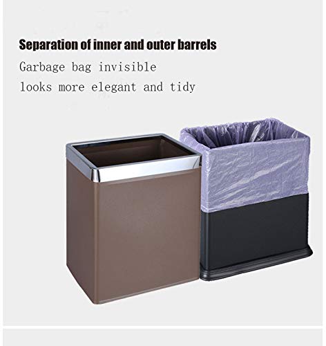 Huaqinglian 1.6Gallon Bathroom Trash Can with Lid,Small Pedal Kitchen Garbage Can,Office Bedroom Wastebasket Bin with Removable Liner Bucket.
