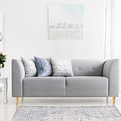 One Sight 5 inch Solid Wood Furniture Legs Dresser Legs Sofa Replacement Legs, Mid Century Sofa Legs for Couch, Bed, Armchair,Cabinet, Set of 4