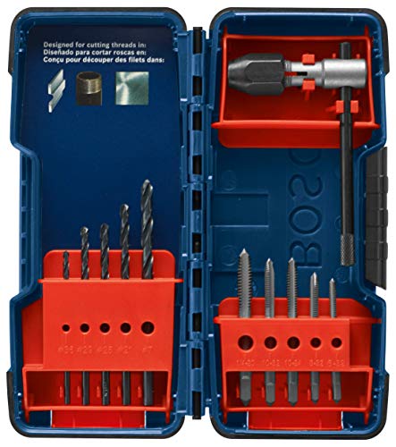 Bosch BDT11S 11Piece Tap & Drill Combo Set