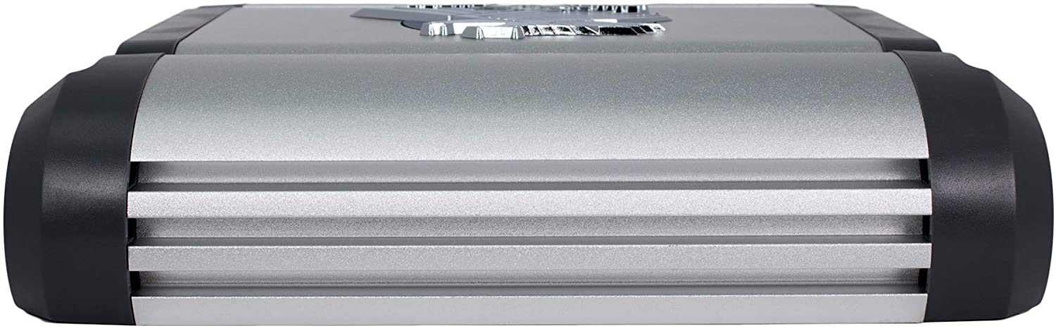 SoundXtreme Audio System ST1000.2 Stereo Car Amplifier - 2000 Watt Amp, 2/4 Ohm Stable, Class A/B, Mosfet Power Supply, Remote Subwoofer Control, Subwoofer Amplifier