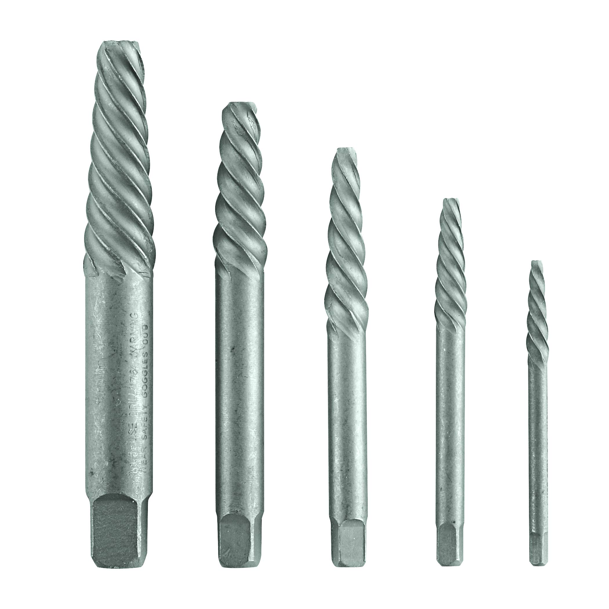 BOSCH BSTE5 1-Piece #5 Straight Flute High-Carbon Steel Screw Extractor