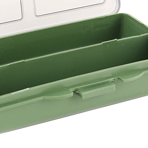 Carp Fishing Tackle Box, Fishing Tackle Accessories Convenient Mini Storage Box Lightweight for Bait(2 Cells)