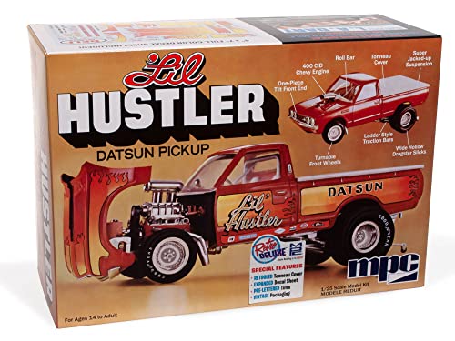 MPC 1975 Datsun Pickup Li'l Hustler 1:25 Scale Model Kit