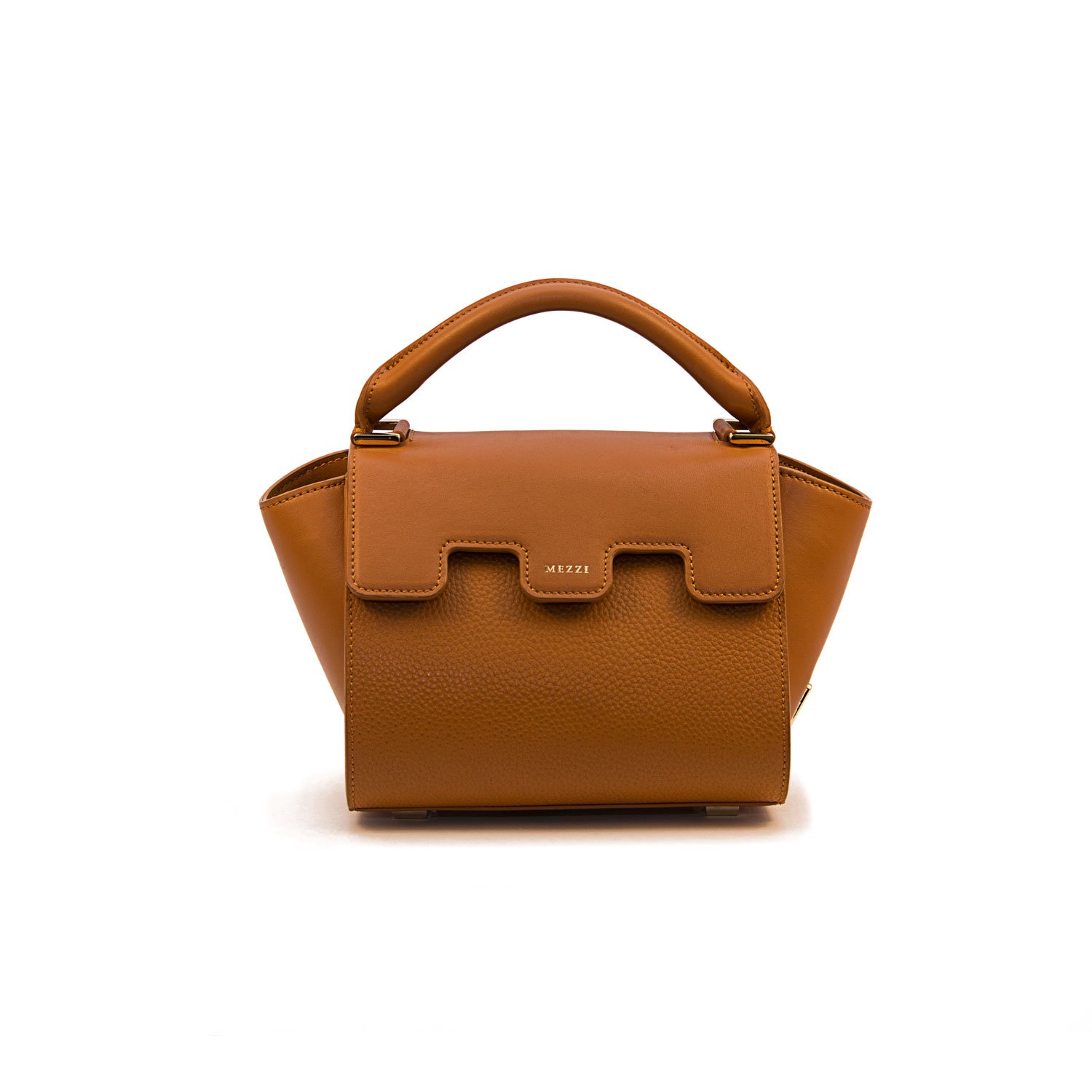 Mezzi Women's Mini Cosima Crossbody Bag Classic, Brulee