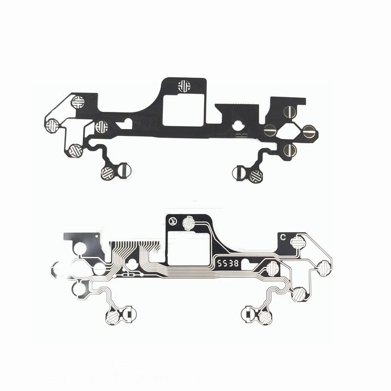 Conductive Film Keypad Flex Cable for PS5 Controller Button Ribbon Circuit Board Replacement Version 1.0 2.0 (V3.0)