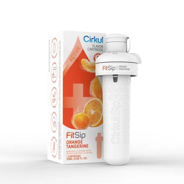 Cirkull Flavors Cartridges Refills Kit - Pack Of Water Bottle Flavor Pods with Hydrate Packet - Cirkull Water Bottle Cartridges for Flavoring - Pack Of 4 (Blue Raspberry)