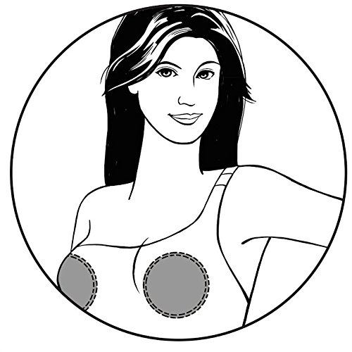 Bravo Women's Double Shaper Sports Bra, Swimsuit or Bra insert. Natural padding for a fuller effect… (Black, XX-Large)