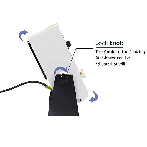 YUCHENGTECH Ionizing Air Blower ESD Ionizer Fan Static Eliminator Fan Desktop Anti Static Ionizer Fan Electrostatic Discharge Fan 110V