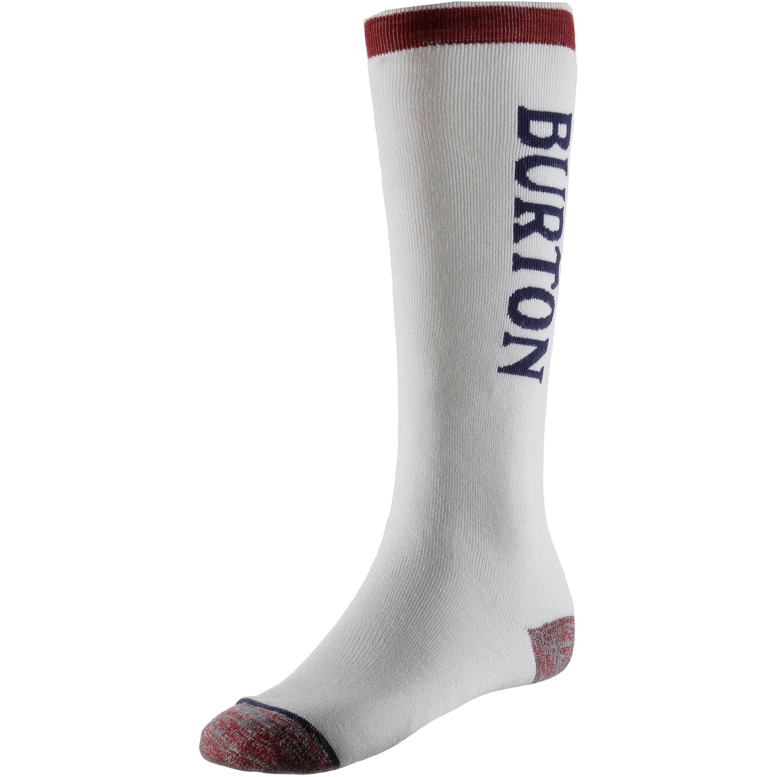 Burton Men's Weekend Midweight Snowboard Socks 2 Pack (Mood Indigo, Medium (7.5-10))