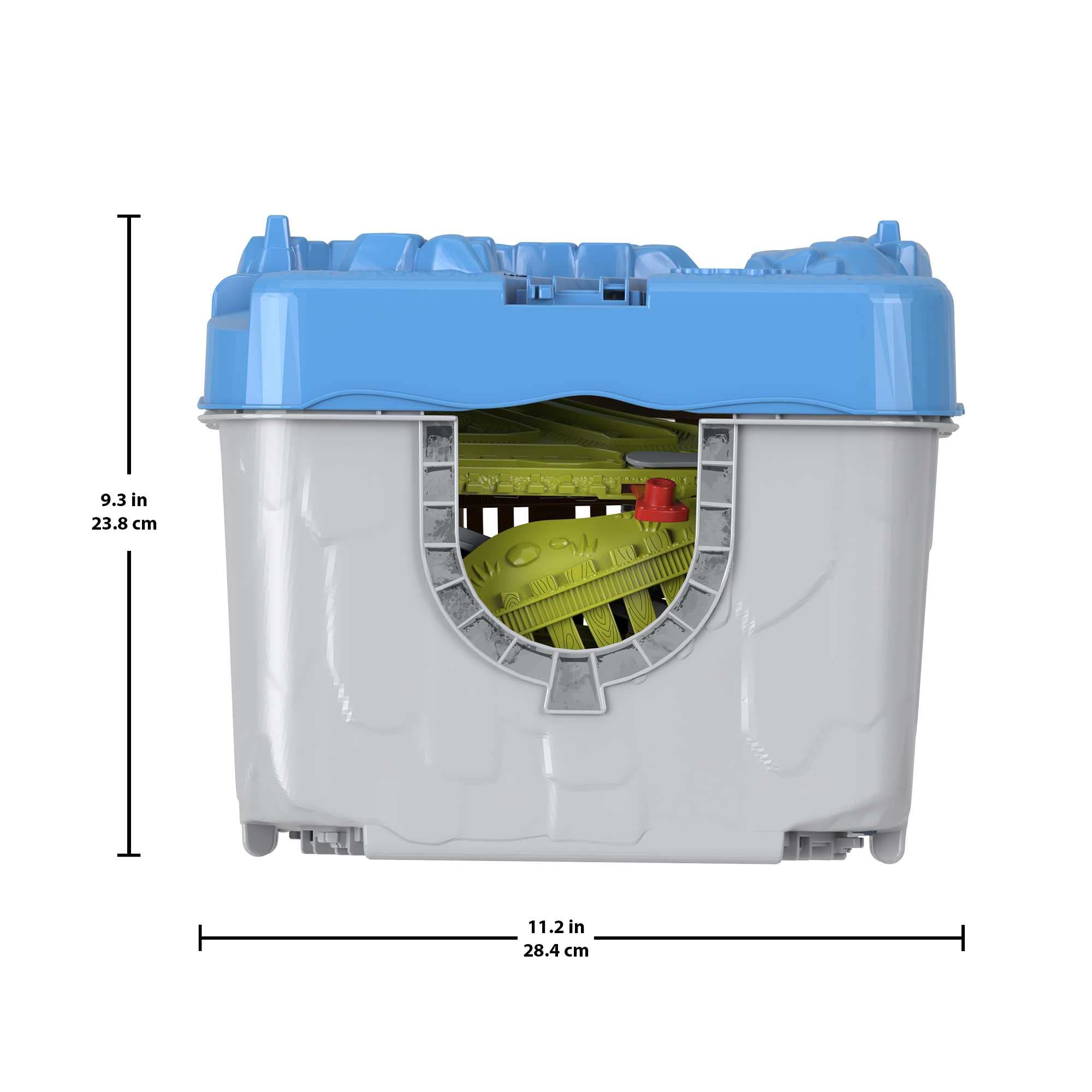 Thomas & Friends Toy Train Set TrackMaster Builder Bucket, 25 Track Pieces in a Storage Container for Preschool Pretend Play Kids Ages 3+ Years