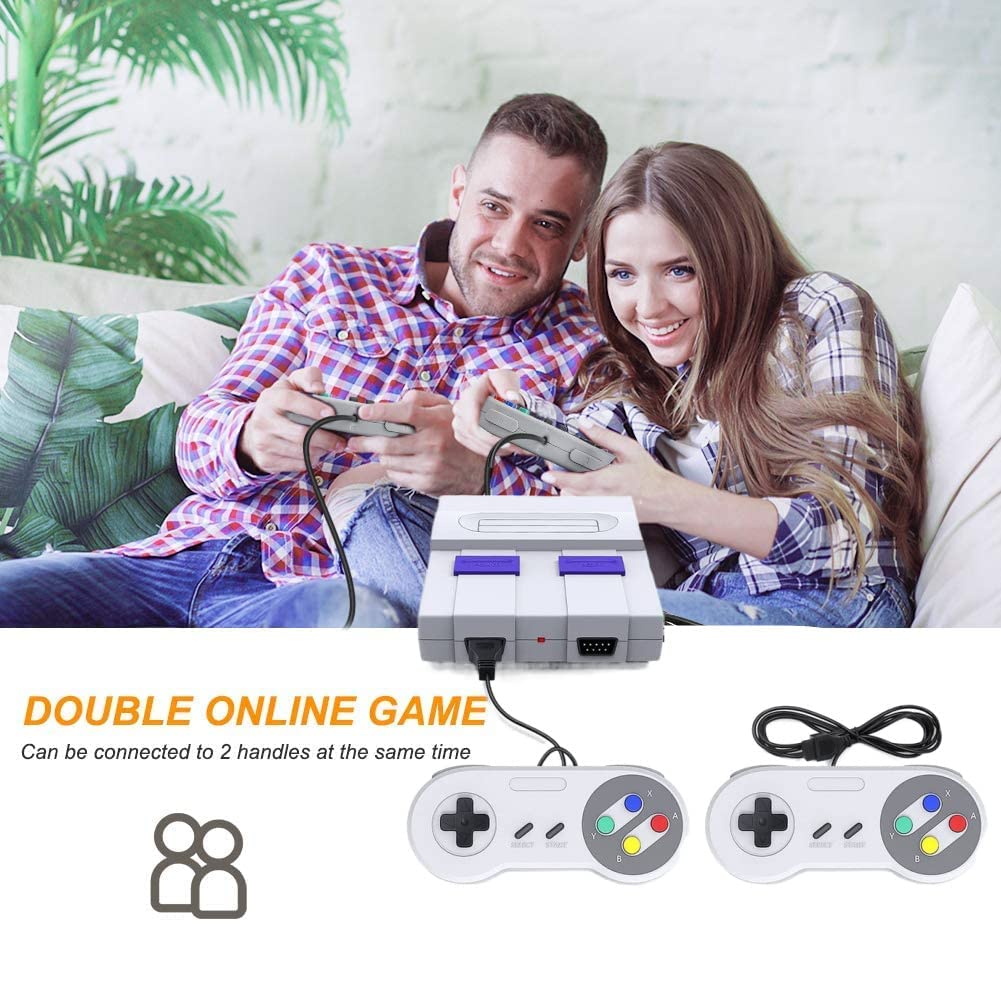 Classic Edition Console,Super Retro Game Console Classic Mini HDMI System with Built in 821 Old School Video Games, Plug and Play,SN-02 Super Classic Mini HD-OUT TV Game Console
