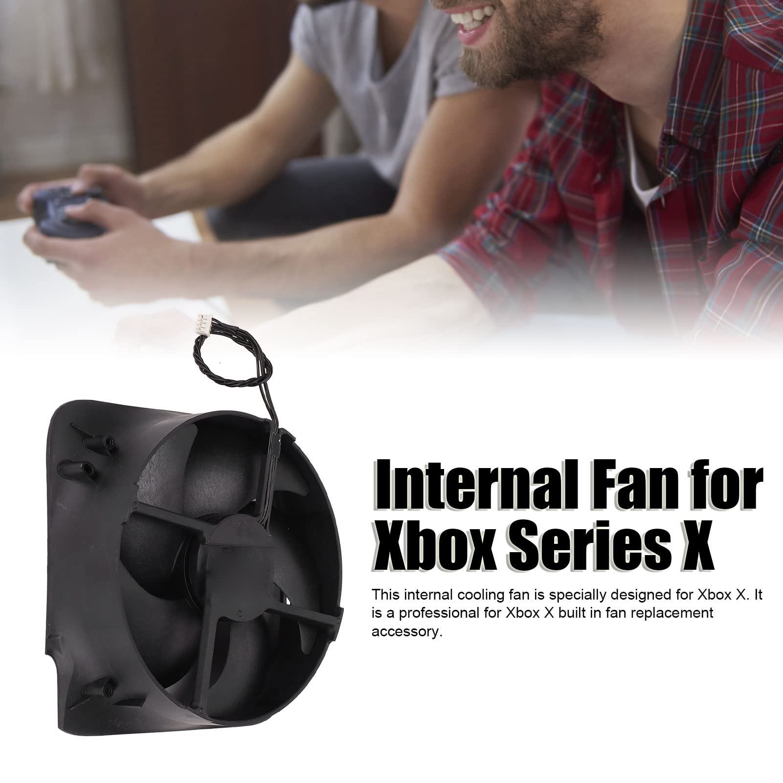 Case Fan,PC Fans Cooling Radiator Fast Heat Dissipation Quiet Replacement Internal Cooling Fan for Xbox Series X