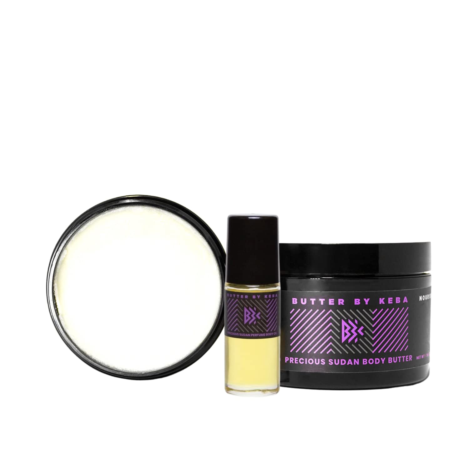 Butter by Keba Precious Sudan Luxury Body Care Gift Duo Vanilla Sandalwood Frankincense
