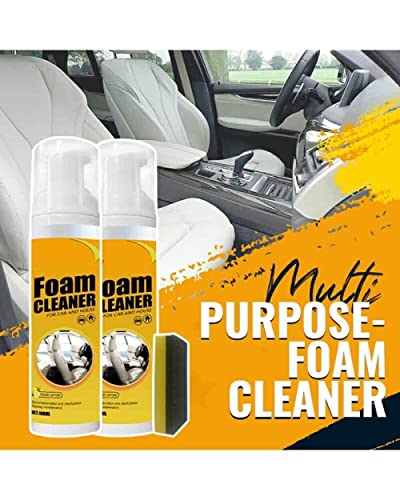 DIZHIGE 30/100ml Neat Freekz Multi-Purpose Foam Cleaner, Neat Freekz Foaming Cleaner, Amplesunshine Powerful Stain Removal Kit, Foam Cleaner for Car And House (30ml, 3pcs)