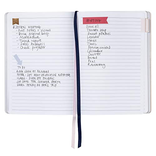 Busy B Busy Life Notebook - A5 Navy leopard notebook with Stickers and Monthly Planner