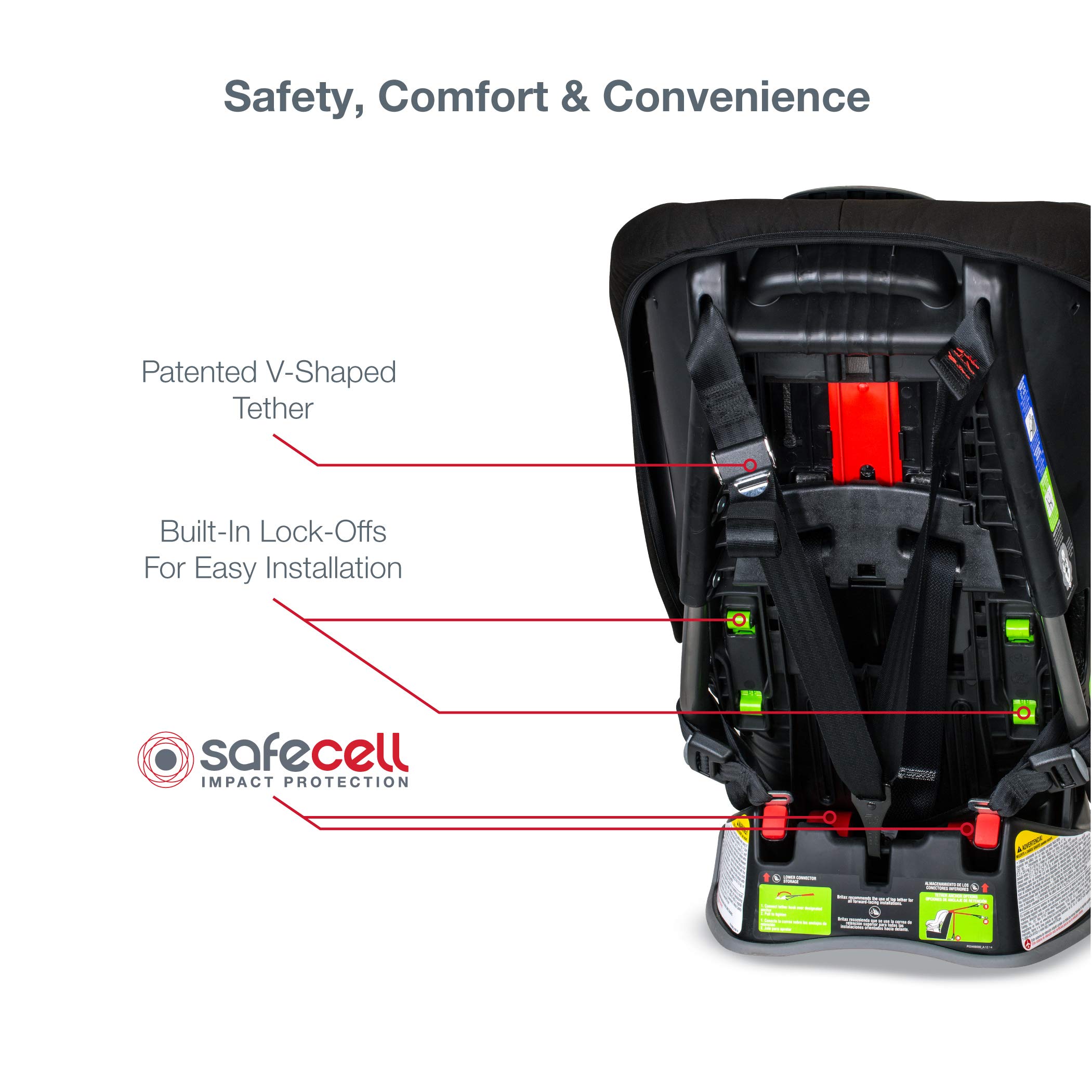 Britax Allegiance 3 Stage Convertible Car Seat, Static
