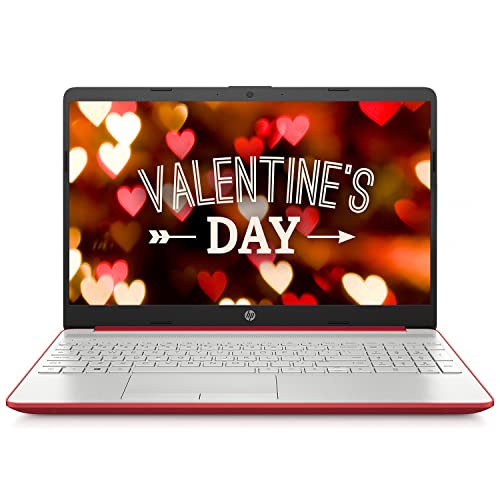 HP 2022 Newest Pavilion 15.6" HD Laptop, Intel Quad-core Pentium Processor, 32GB RAM, 1TB SSD, 11 Hr Battry Life, Intel UHD Graphics, HD Webcam, Bluetooth, HDMI, USB Type-C, Scarlet Red, Win 11