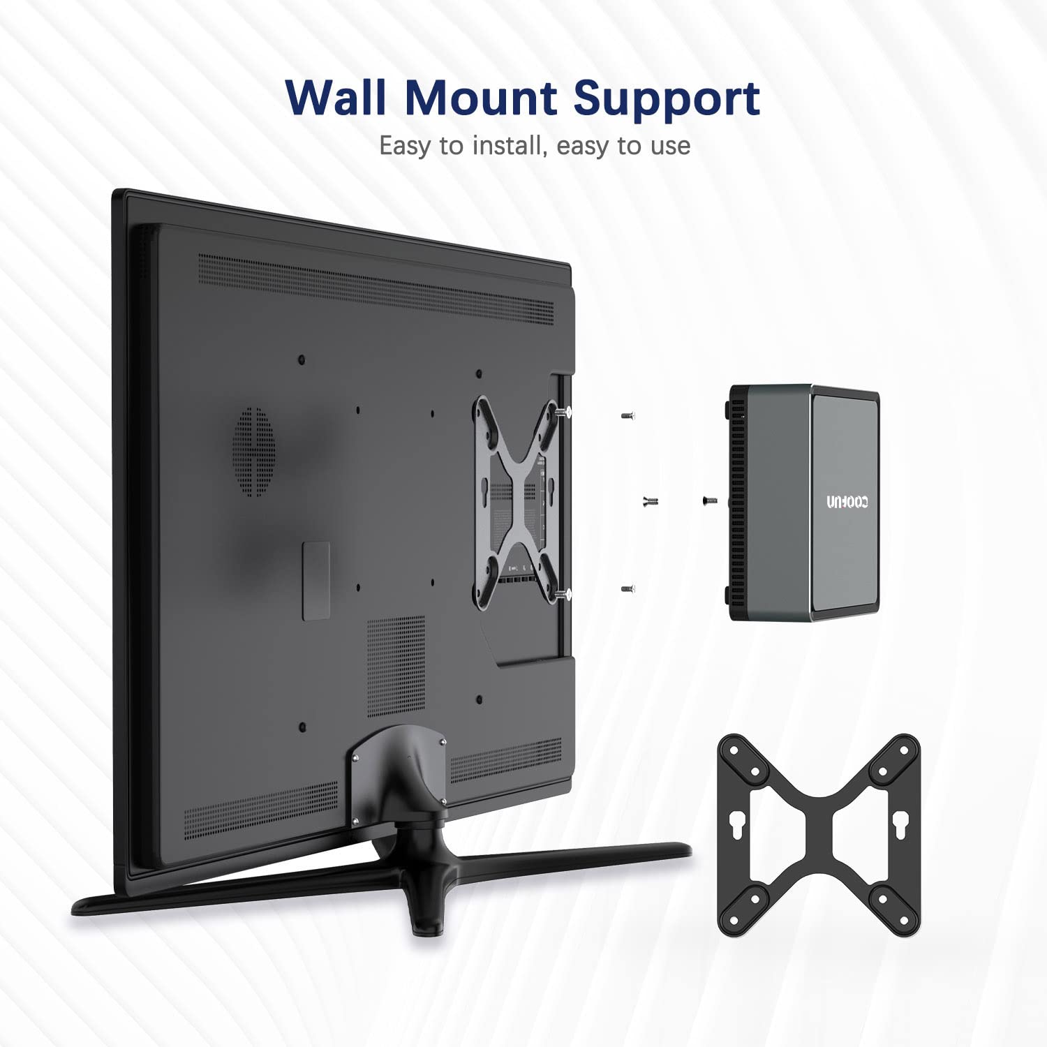 COOFUN UM350 Mini PC Windows 11 Pro 8 GB RAM 256 GB PCIe SSD AMD Ryzen 5 3550H Mini Desktop Computers, Radeon Vega 8 Graphics, Dual-Band Wi-Fi, 4K HDMI/DisplayPorts/USB-C Mini Gaming PC